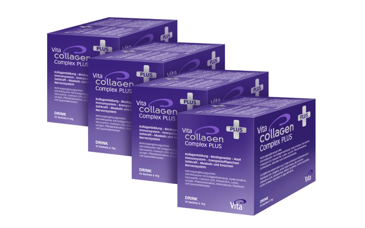 Vita Collagen Complex PLUS, four-pack