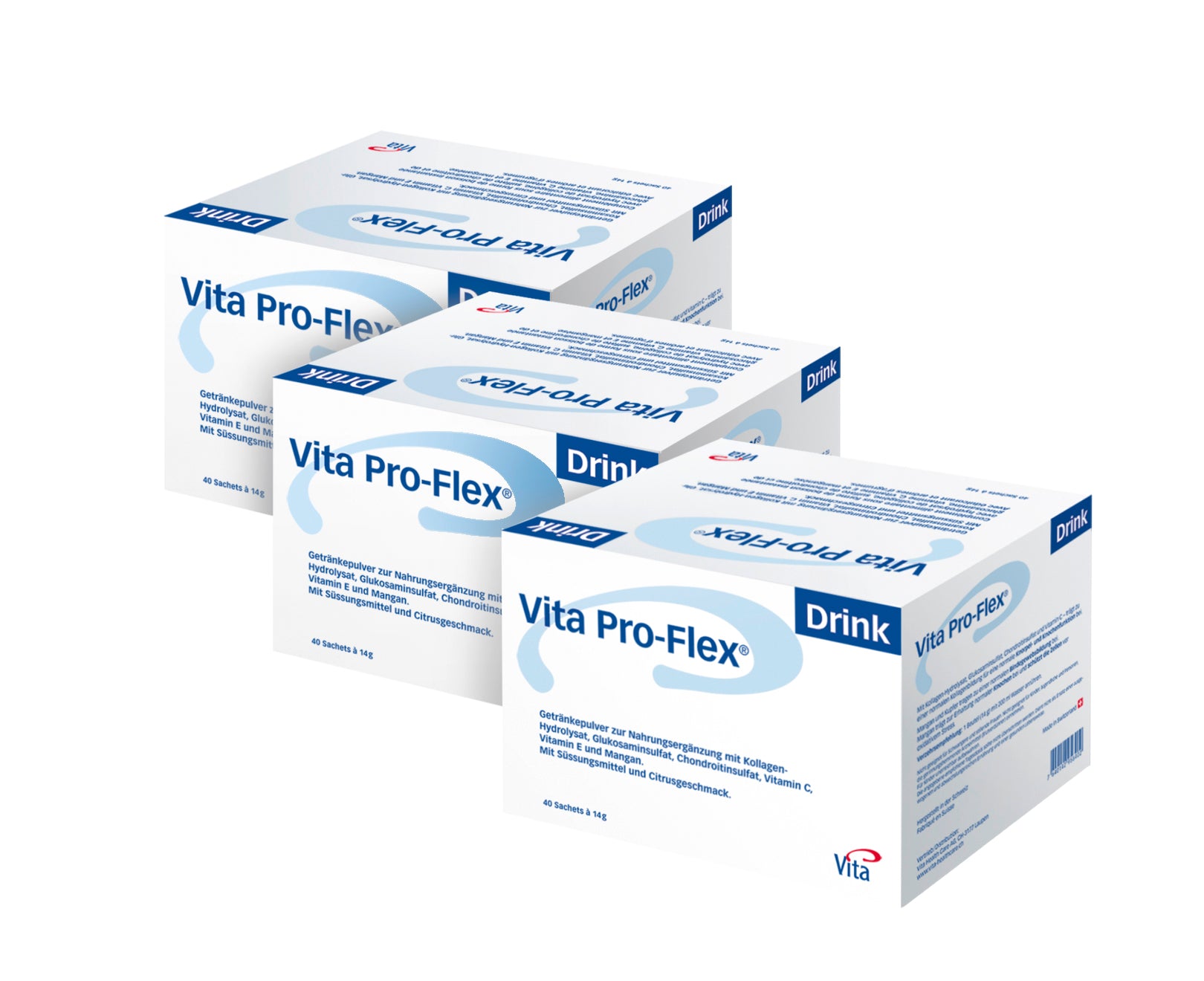 Bebida Vita Pro-Flex, paquete de tres